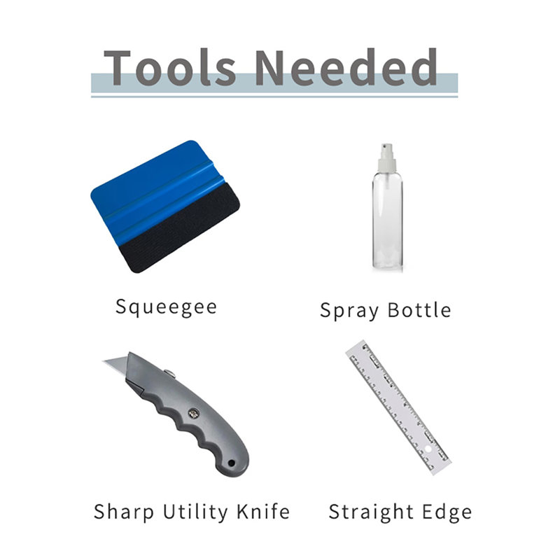 Wrought Studio™ Abstract Geometry Static Cling Window Decal | Wayfair