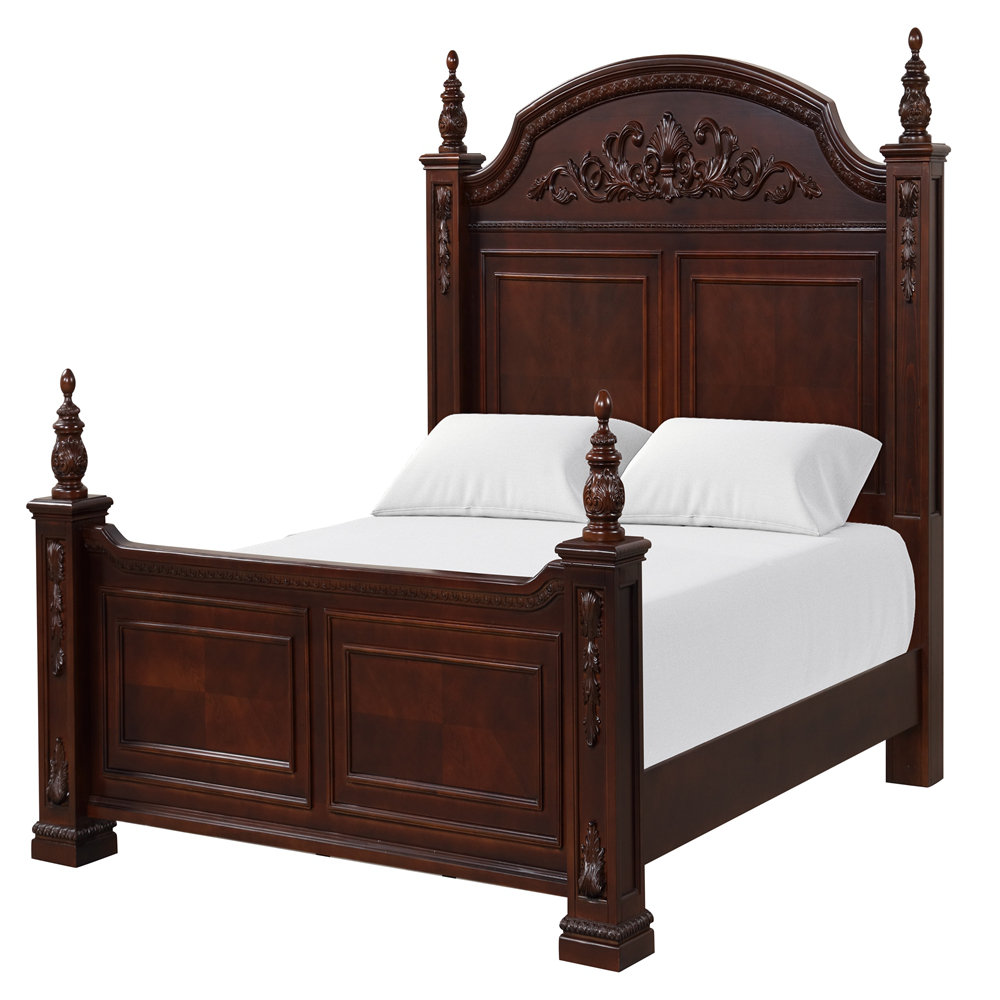 Bloomsbury Market Lyndon G09400A-FB BED , Cherry | Wayfair