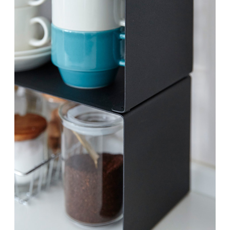Yamazaki USA Tower Yamazaki Home Stackable Kitchen Rack, Storage ...