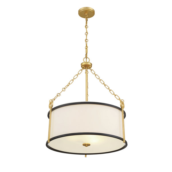 Birch Lane Joplin 3 - Light Dimmable Drum Chandelier - Wayfair Canada