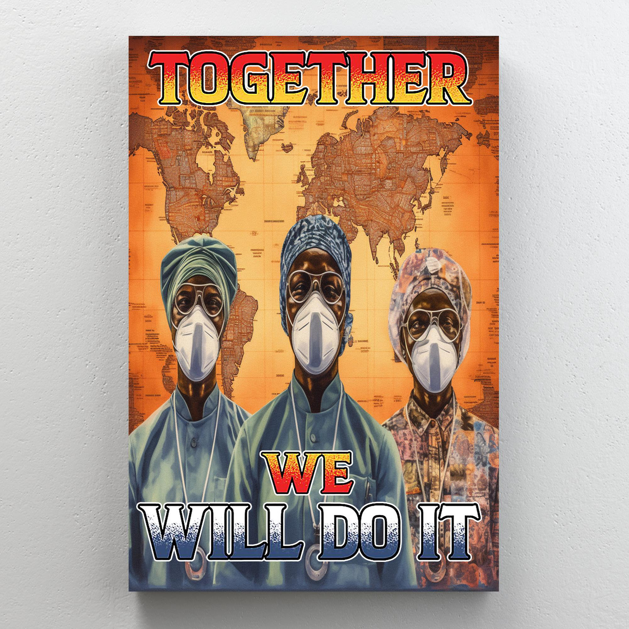 Trinx Together We Will Do It On Canvas Print | Wayfair