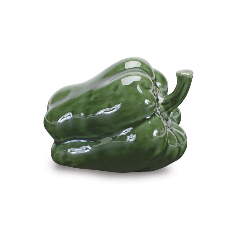 Winston Porter Ceramic Vegetable Décor (Set of 4) | Wayfair