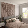 Ekena Millwork Adjustable Wood Slat Wall Panel Kit & Reviews | Wayfair