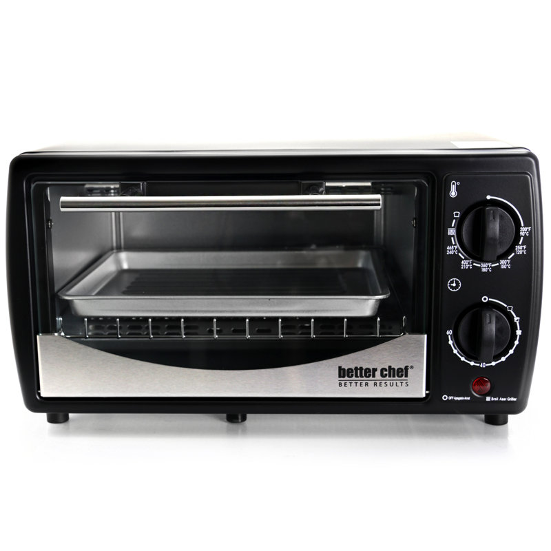 Better Chef 0.32 Cubic Foot Toaster Oven Broiler & Reviews | Wayfair