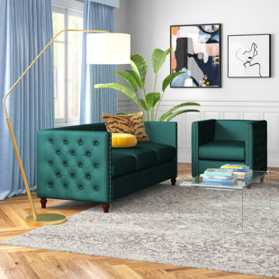 Green Living Room Sets You'll Love | Wayfair