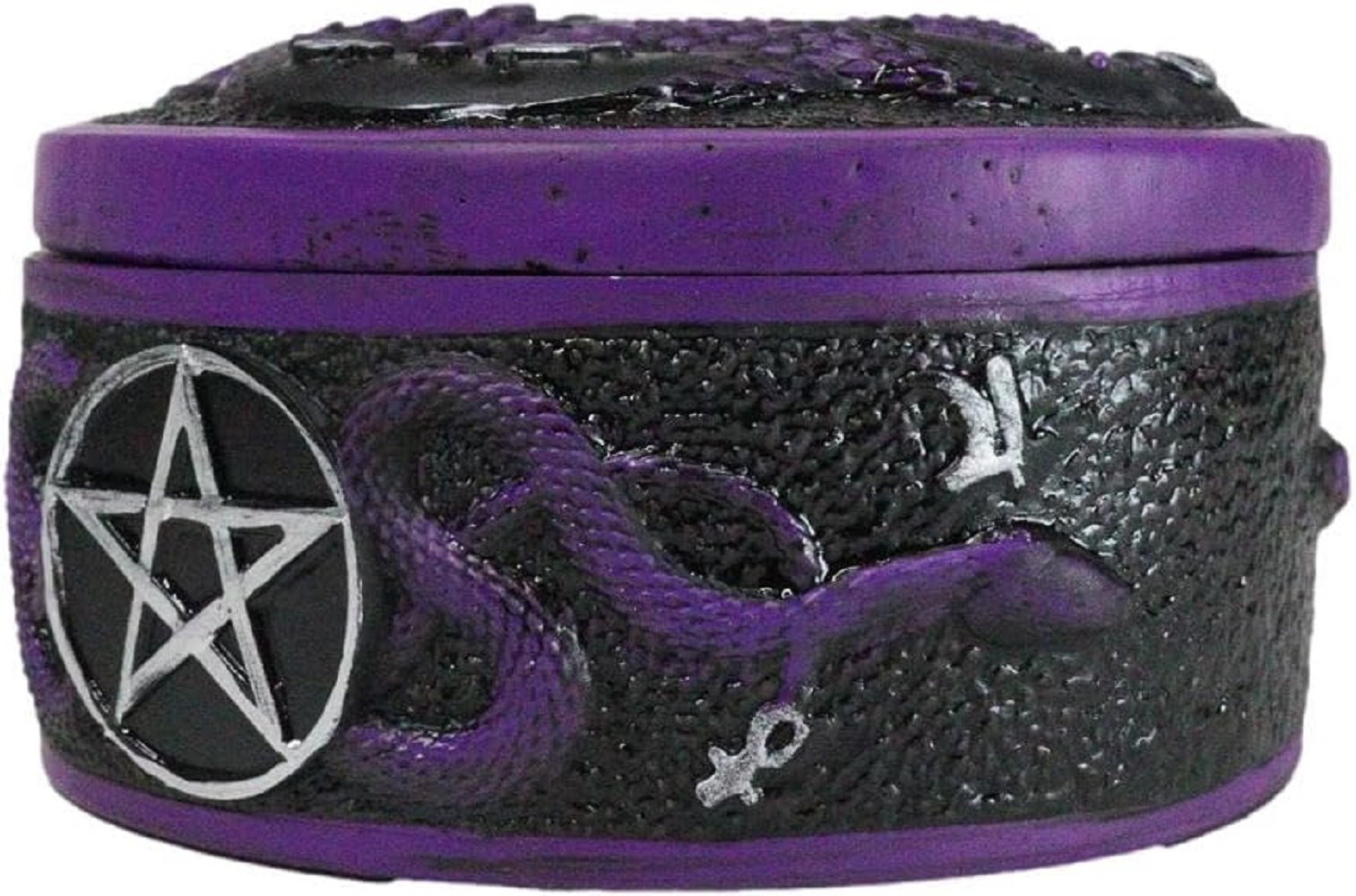 Fleur De Lis Living Wicca Occultic Alchemist Snake Serpent With ...