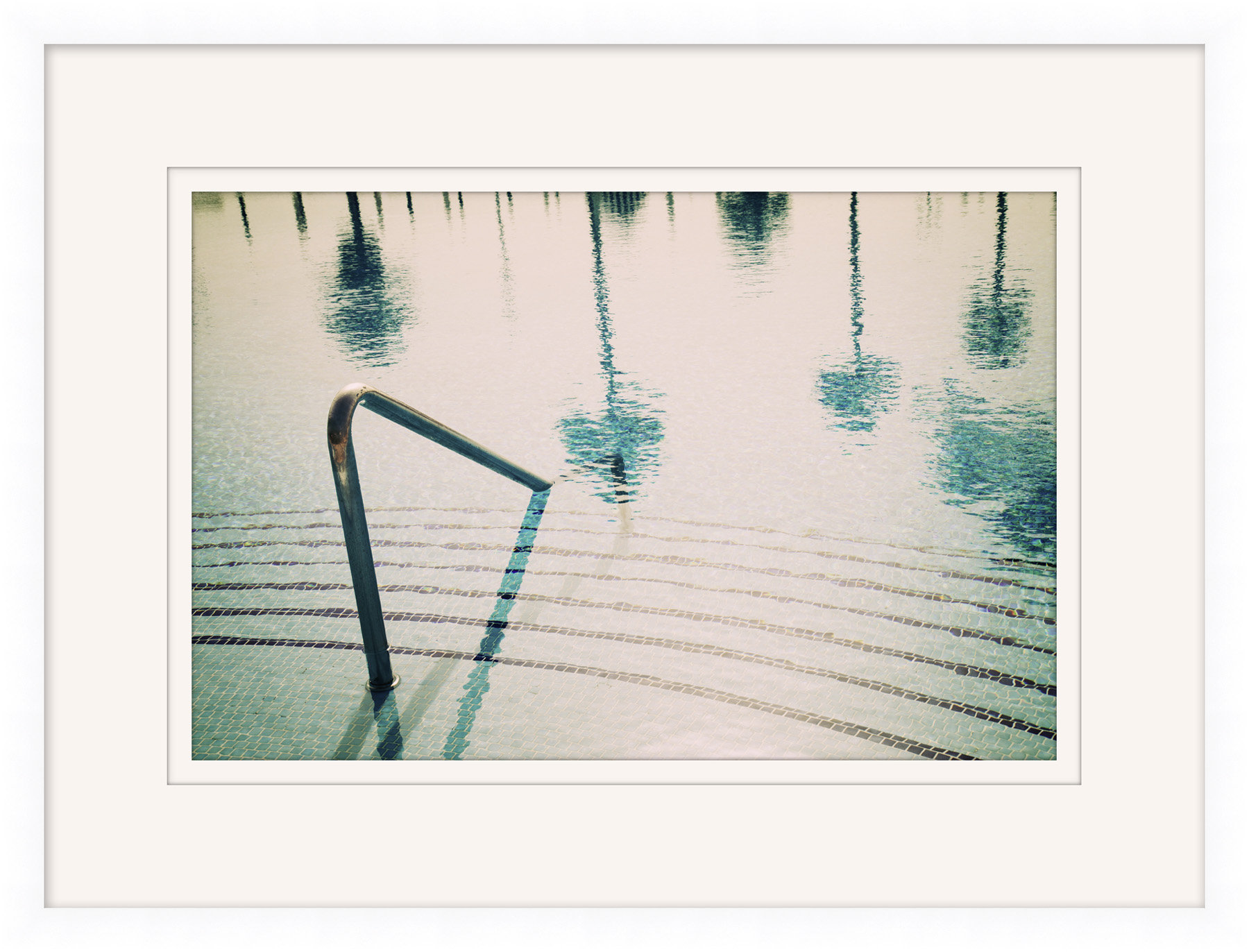 Wendover Art Group Palm Reflecting Pool by Christopher Kennedy ...