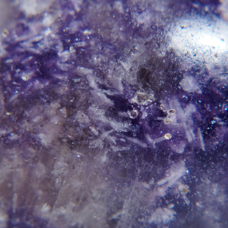 Astro Gallery of Gems Genuine Polished Lepidolite Palm Stone (Medium ...