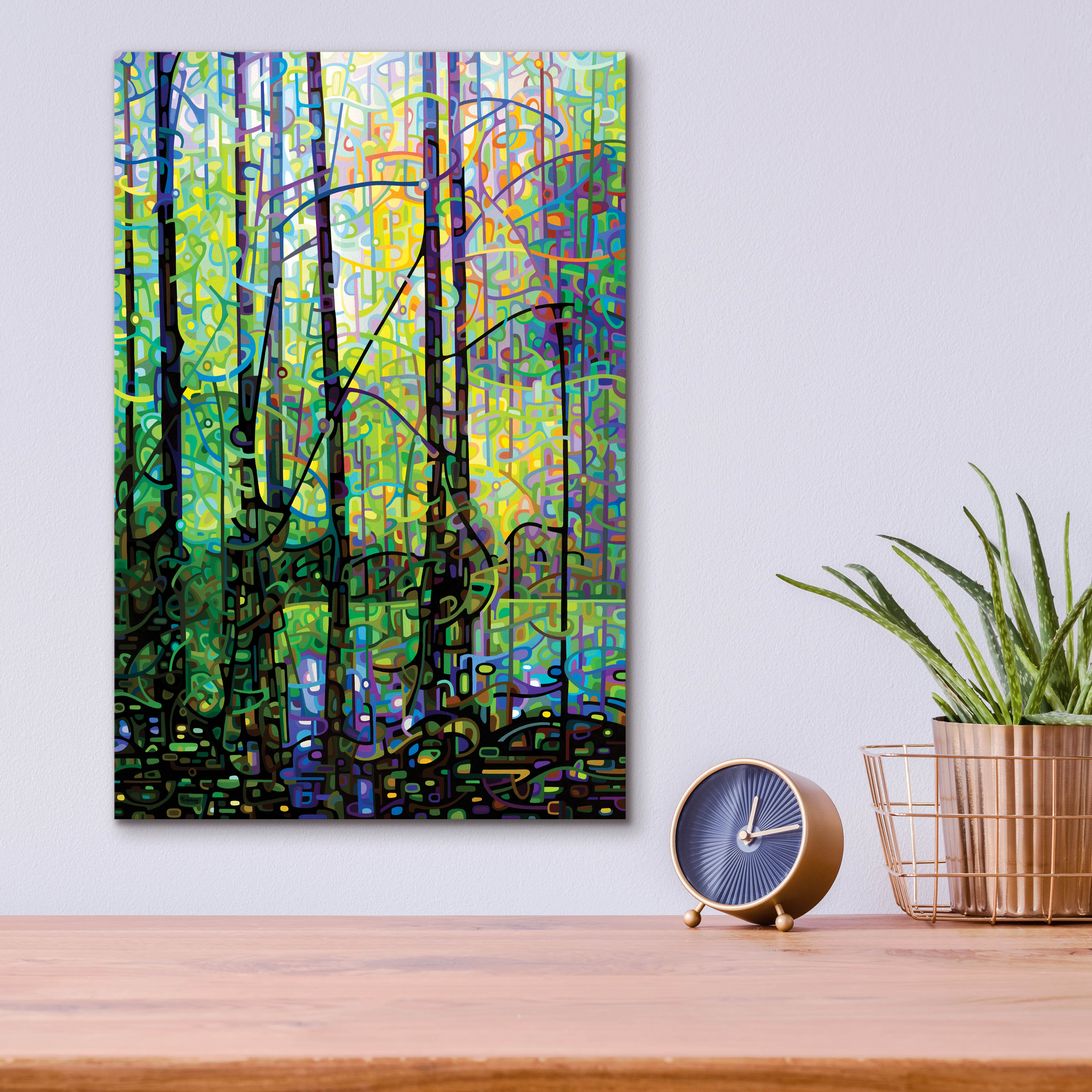 Millwood Pines Poolside' by Mandy Budan, Acrylic Glass Wall Art | Wayfair