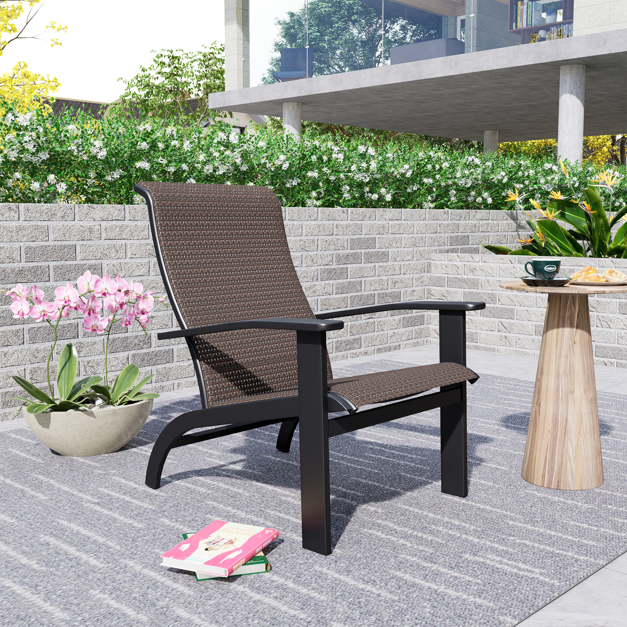 Latitude Run® Lantha Patio Lounge Chair & Reviews | Wayfair