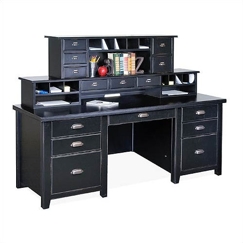 Winston Porter Peryman Executive Desk & Reviews | Wayfair
