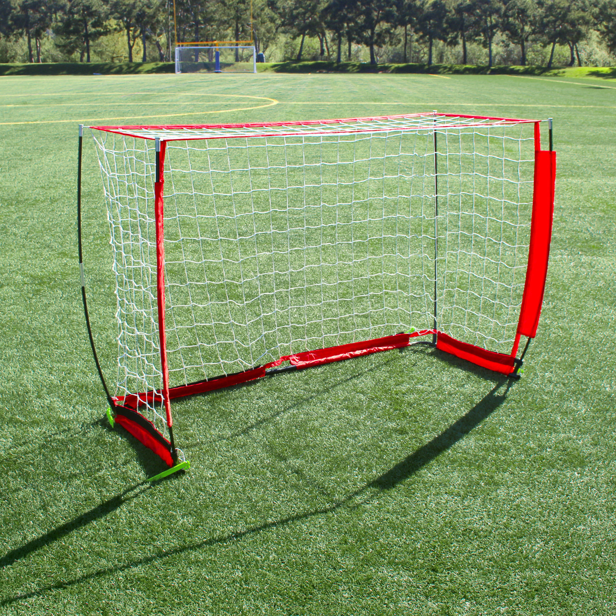 GoSports 6 ft ELITE Soccer Goal - Outdoor Scrimmage Practice Net ...