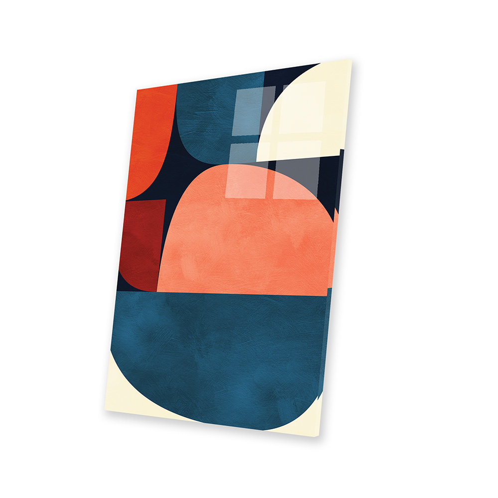 Ivy Bronx Mid Century Modern X by Ana Rut Bré - Unframed Graphic Art ...