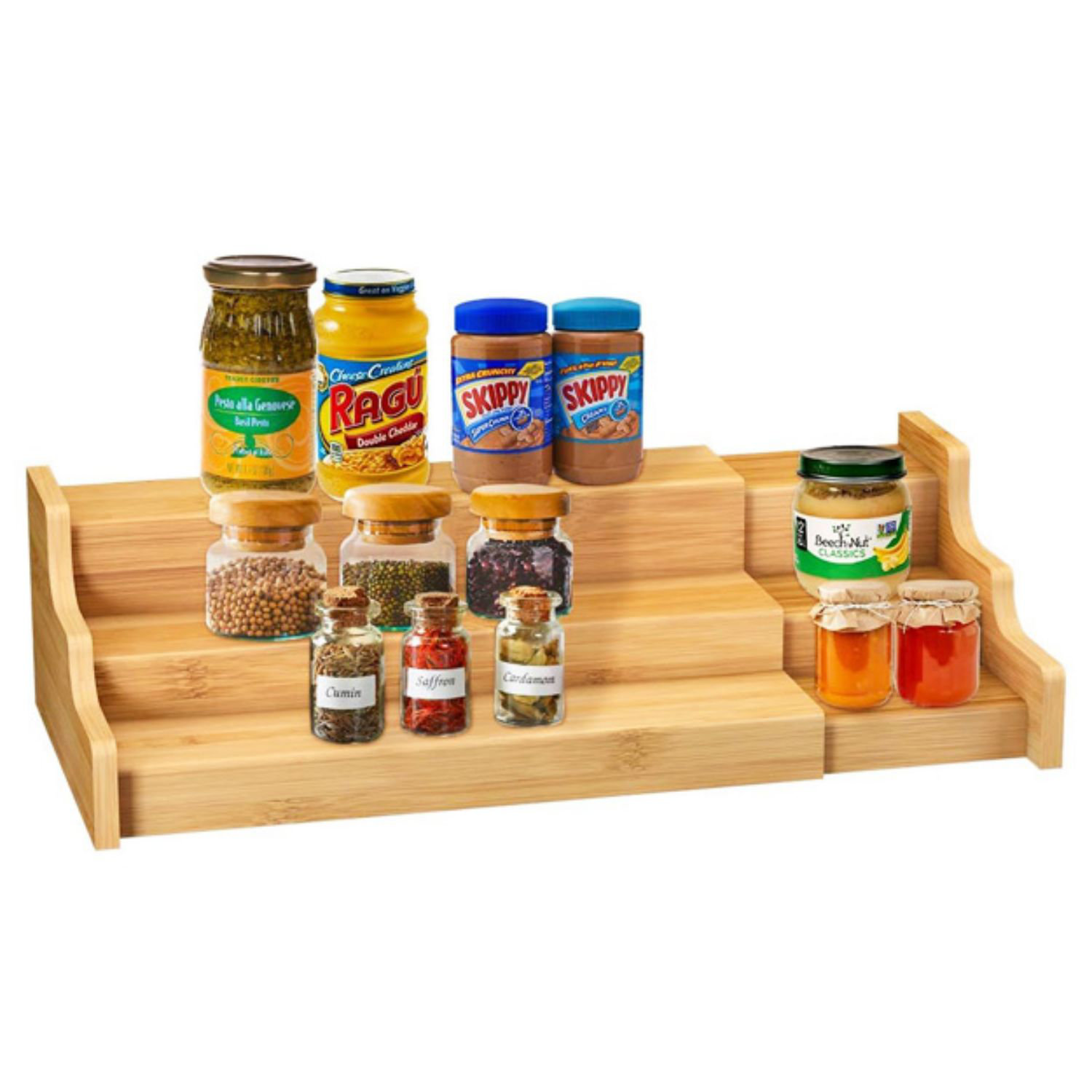 Union Rustic Courtdale 12.7'' W Bamboo / Rattan Storage Rack | Wayfair