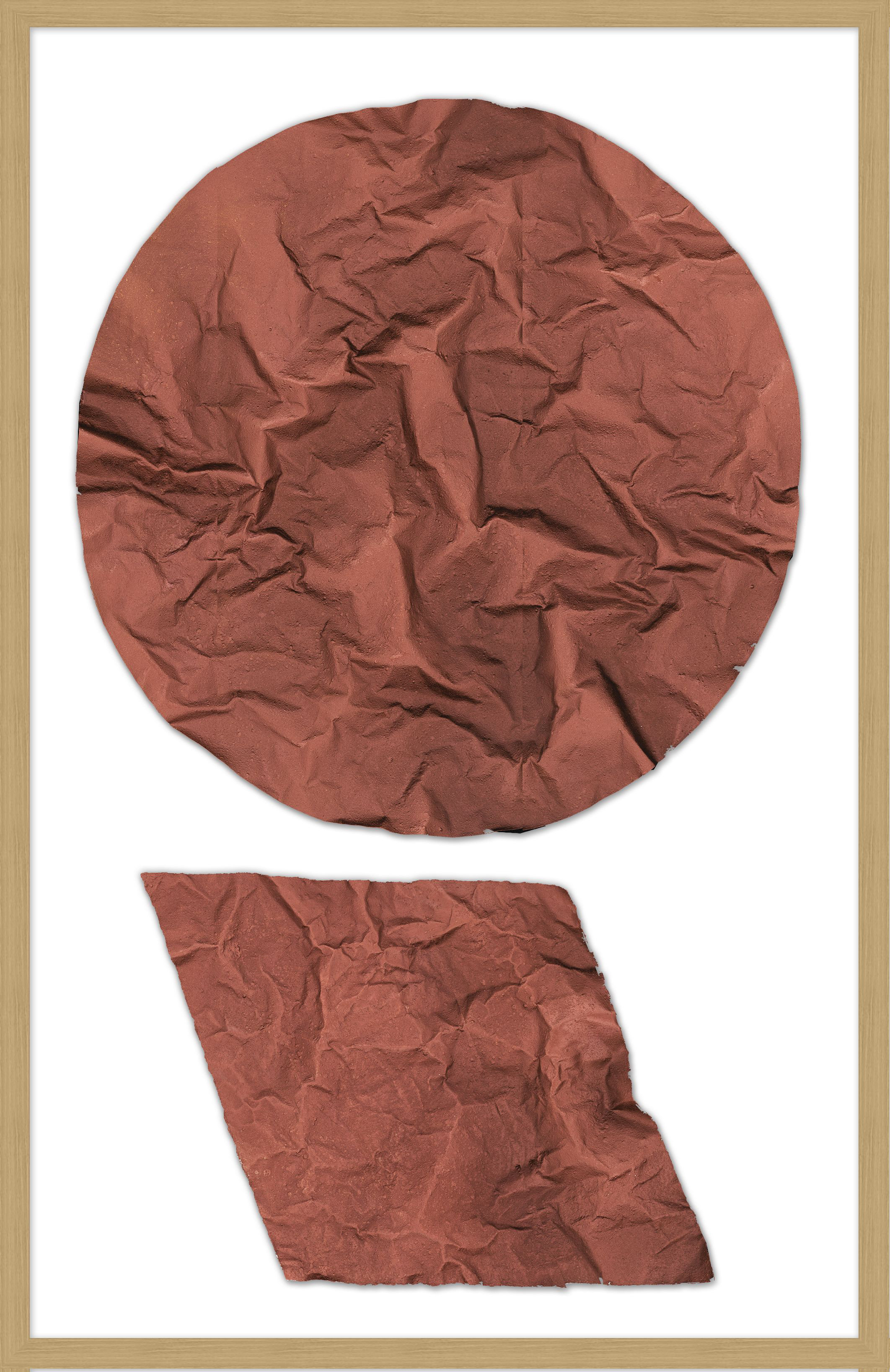 Wendover Art Group Textured Geometry 4 by Mat Sanders - Shadow Box ...