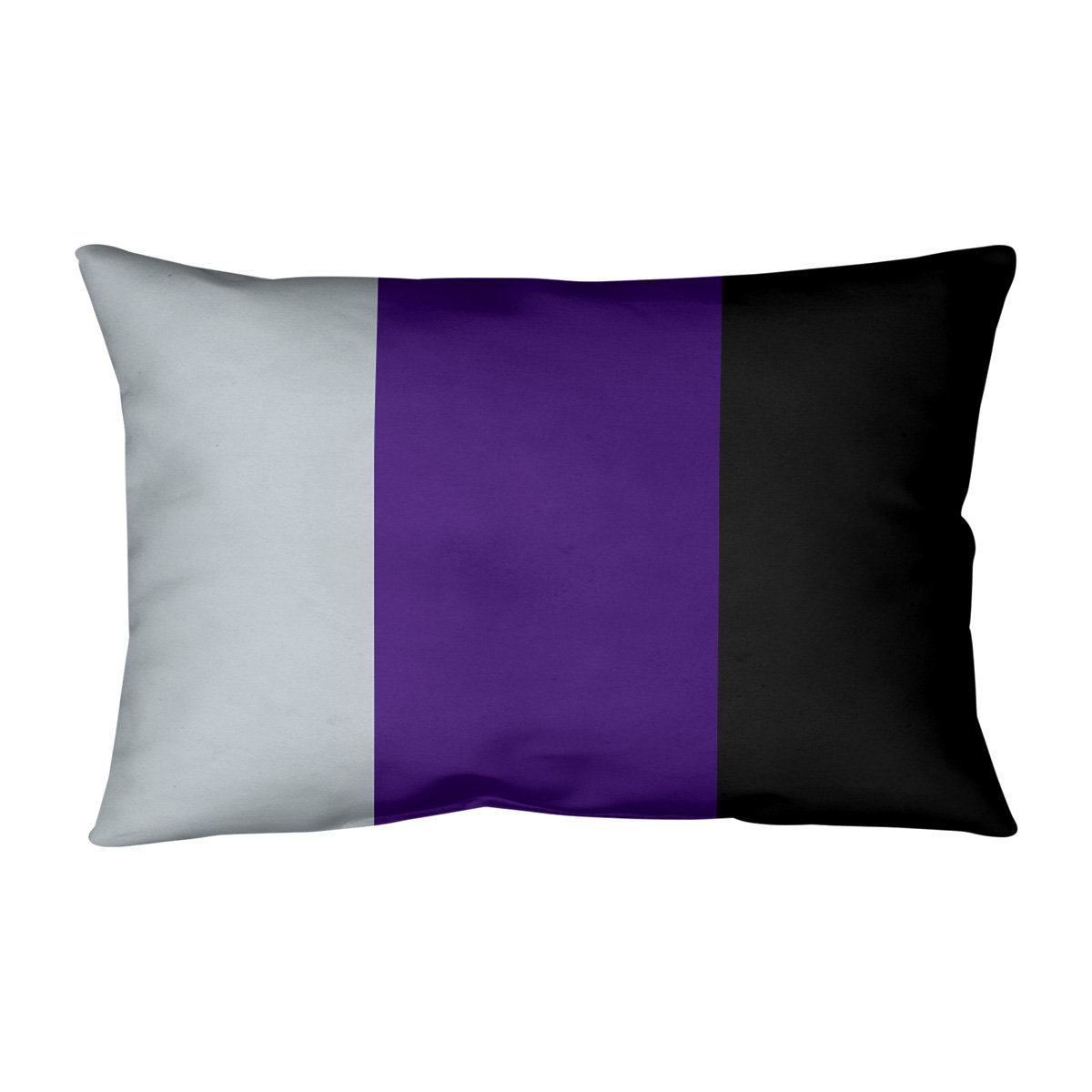 ArtVerse Colorado Baseball Linen Striped Lumbar Pillow Cover | Wayfair