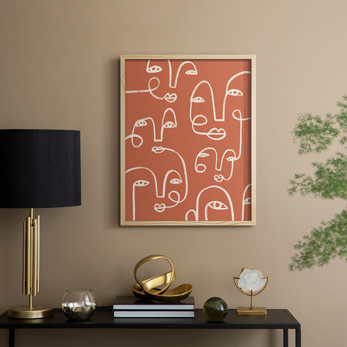 Ivy Bronx Connected Expressions II Framed Print - Solid Wood - Wayfair ...