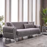 Mercer41 Royal Lux Velvet Convertible Sofa Bed – Elegant Tufted Design ...