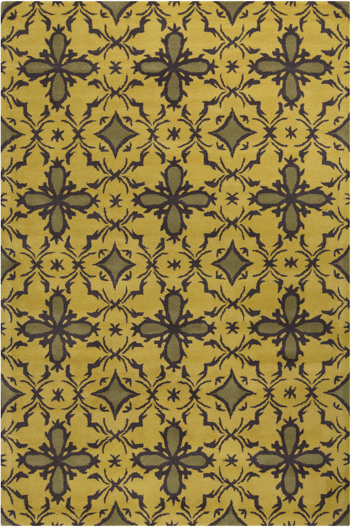 Lark Manor™ Ailey Authentic Hand-Tufted Handmade Brown, Olive Green ...