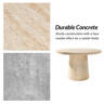 George Oliver Watterson Modern 49"W Concrete Top Dining Table & Reviews ...