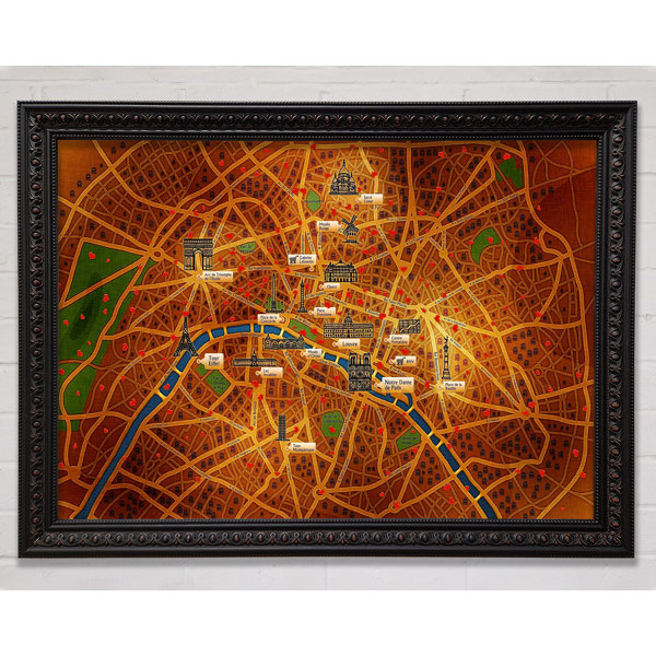 Bright Star Monuments Of France - Single Picture Frame Print | Wayfair ...