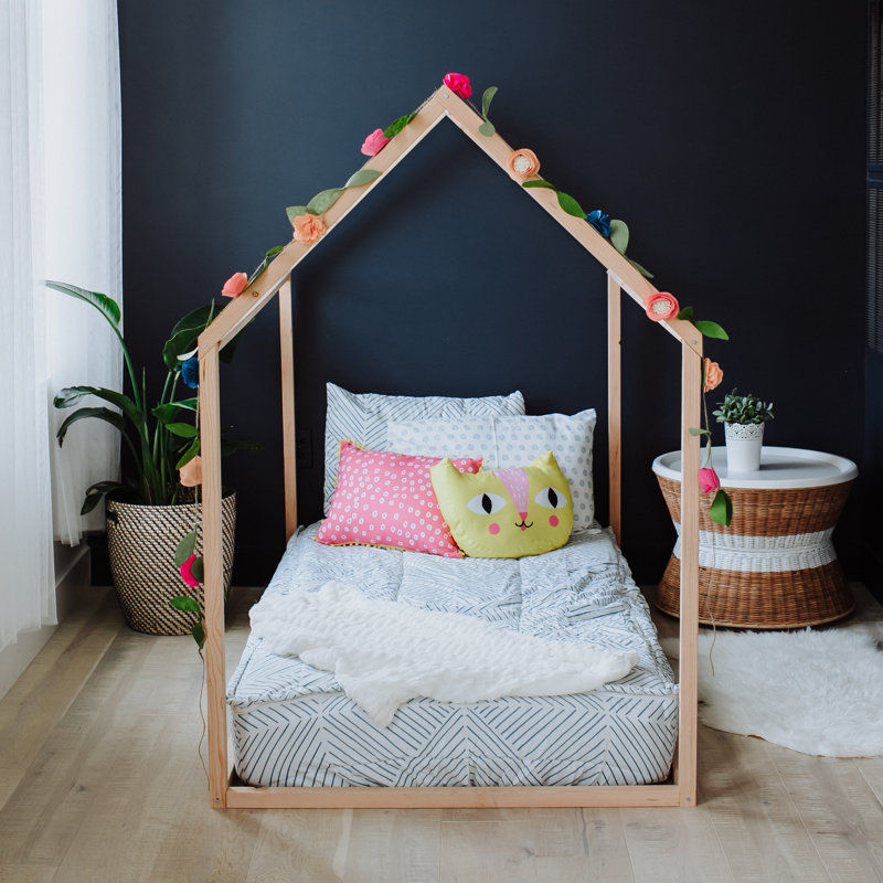 Isabelle & Max™ Ledger Solid Wood Canopy Bed by Isabelle & Max ...