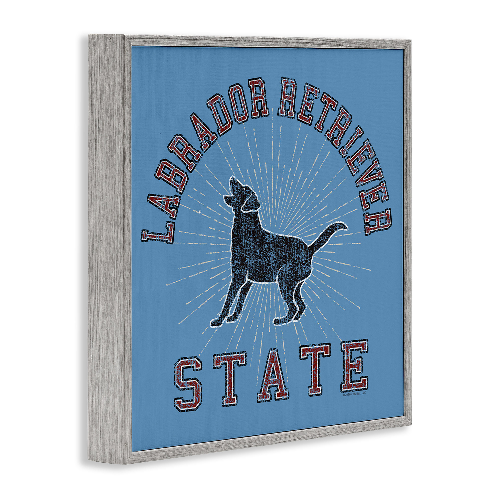 Ophelia & Co. Varsity Labrador State Giclee Art by Spirit Animals/Life ...