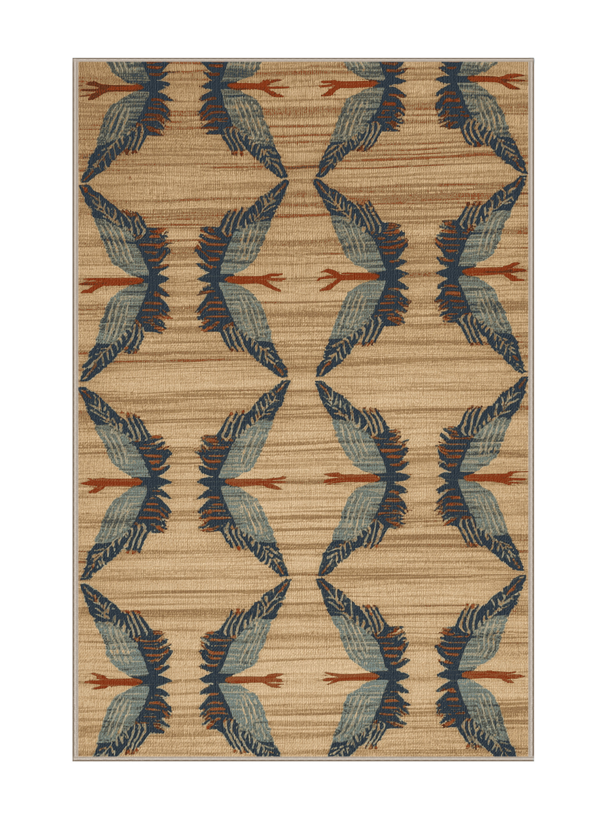 Bay Isle Home™ Washable Frigate Birds Hawaiian Area Rug - Wayfair Canada