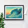 House of Hampton Modern Ocean Wave - Picture Frame Graphic Art ...