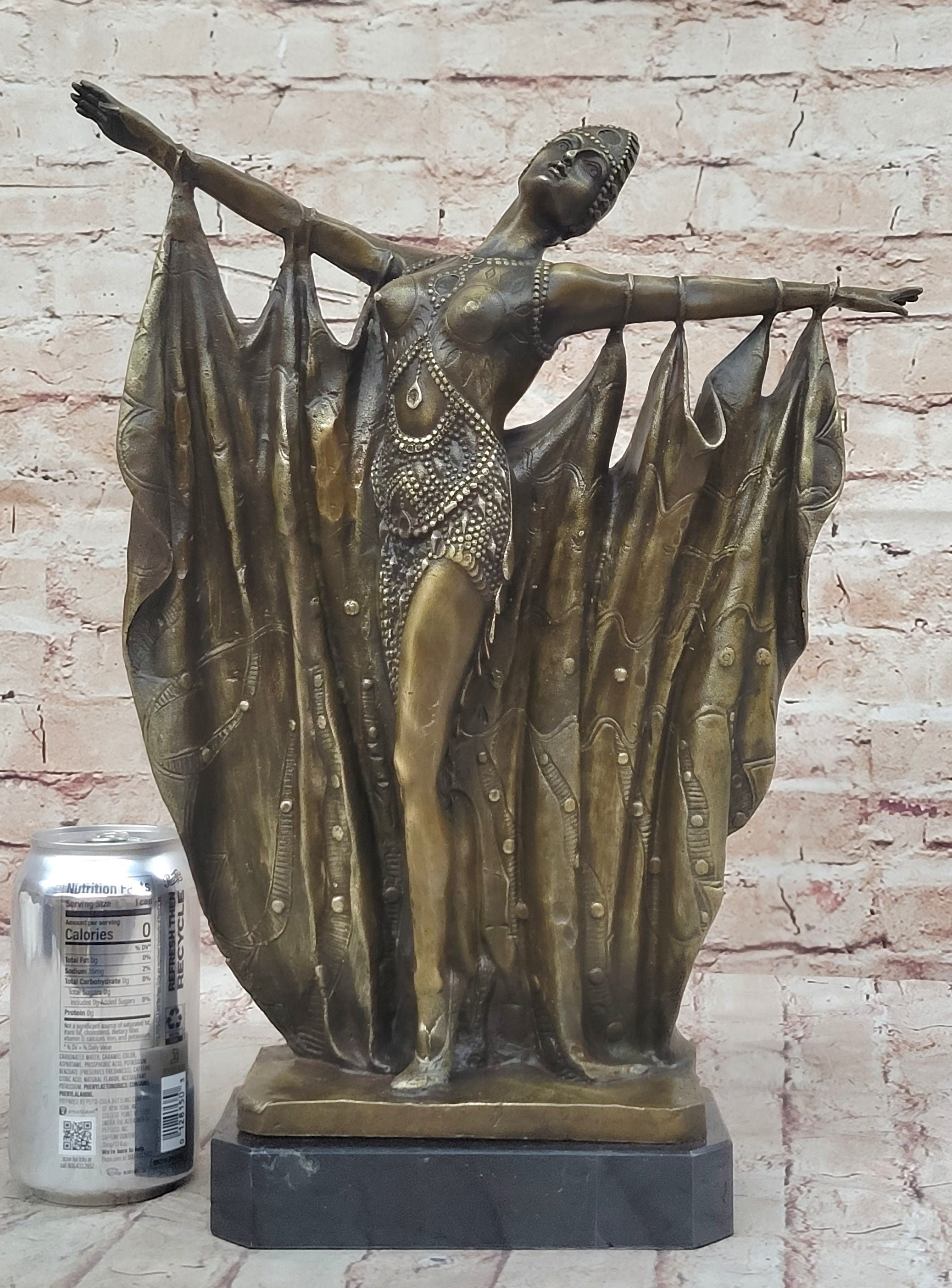 Bloomsbury Market Demetre Chiparus Vintage Reproduction Art Deco Dancer ...