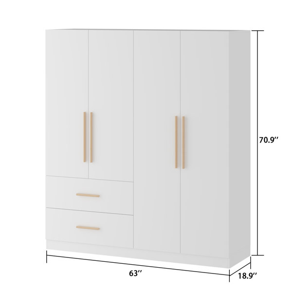 Wade Logan Burgis Armoire & Reviews - Wayfair Canada