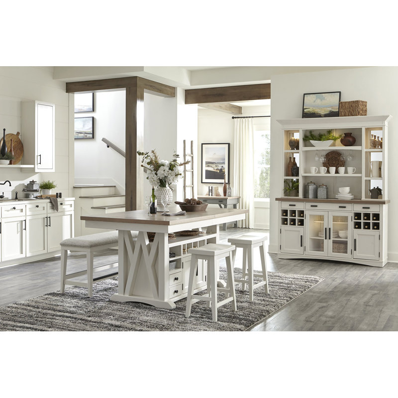 Laurel Foundry Modern Farmhouse® Aliana Americana Dining Counter Height ...