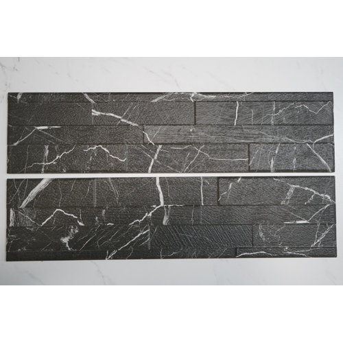 SB TILE AND STONE 6" x 24" Flat Porcelain Stacked Stone Wall Floor Use ...