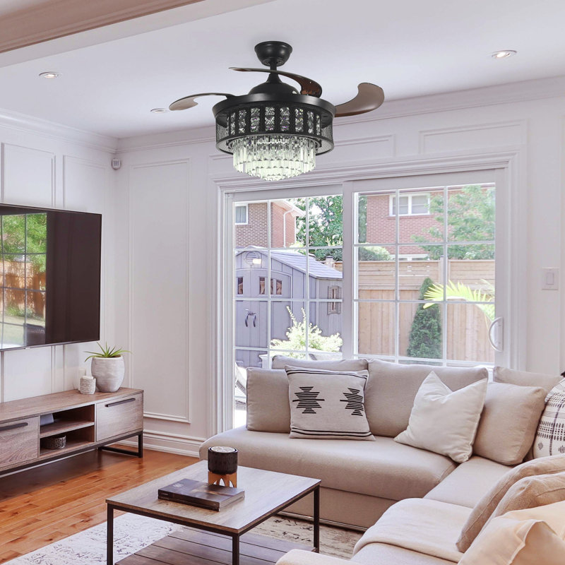 Mercer41 Ampelius 42'' Ceiling Fan with LED Lights | Wayfair