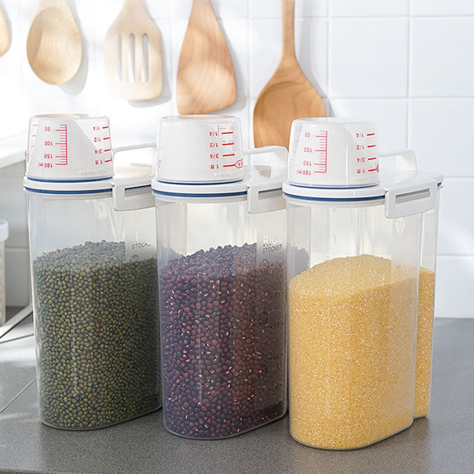 Prep & Savour Chaylynn Plastic Cereal Dispenser | Wayfair