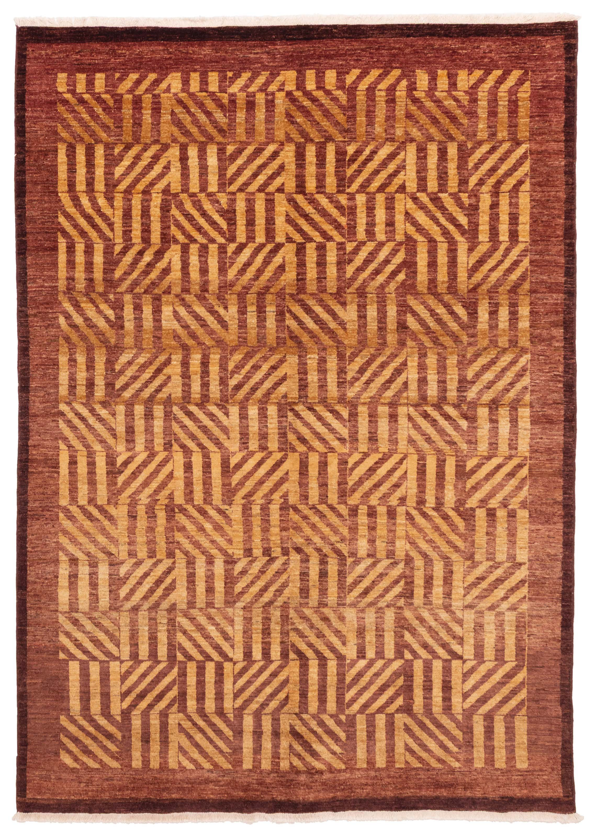 Wildon Home® Peshawar Ziegler Beige, Copper Rug 5'10" x 8'4" | Wayfair