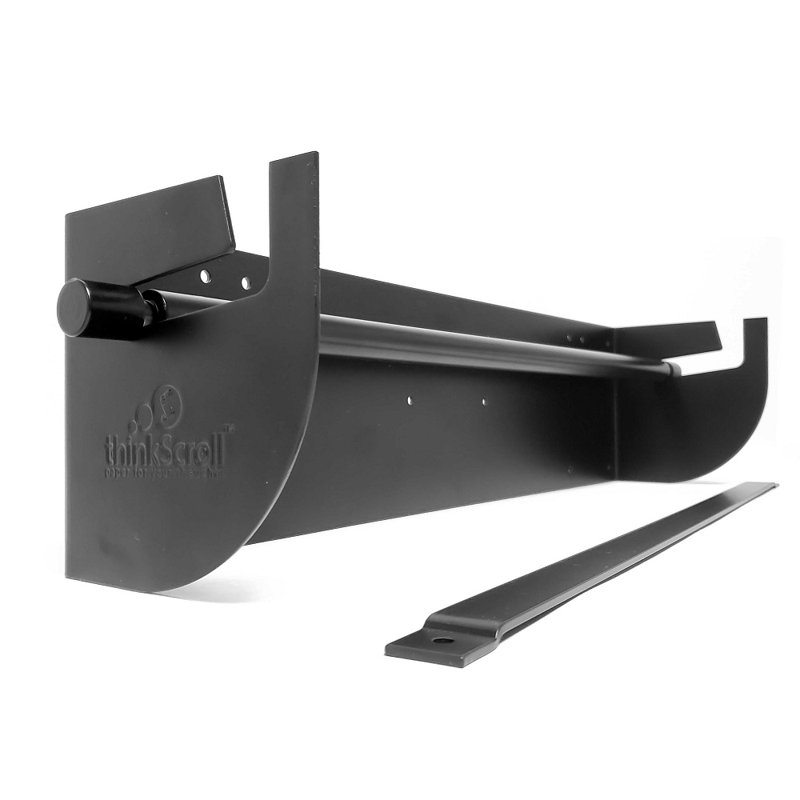 thinkScroll 24" Wall-Mounted Kraft, Butcher Paper Roll Holder/Dispenser ...