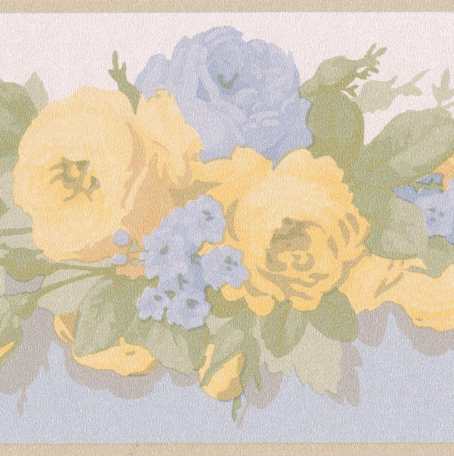 August Grove® Boatner Bloomed Roses Retro Design 15' L x 5" W Floral ...