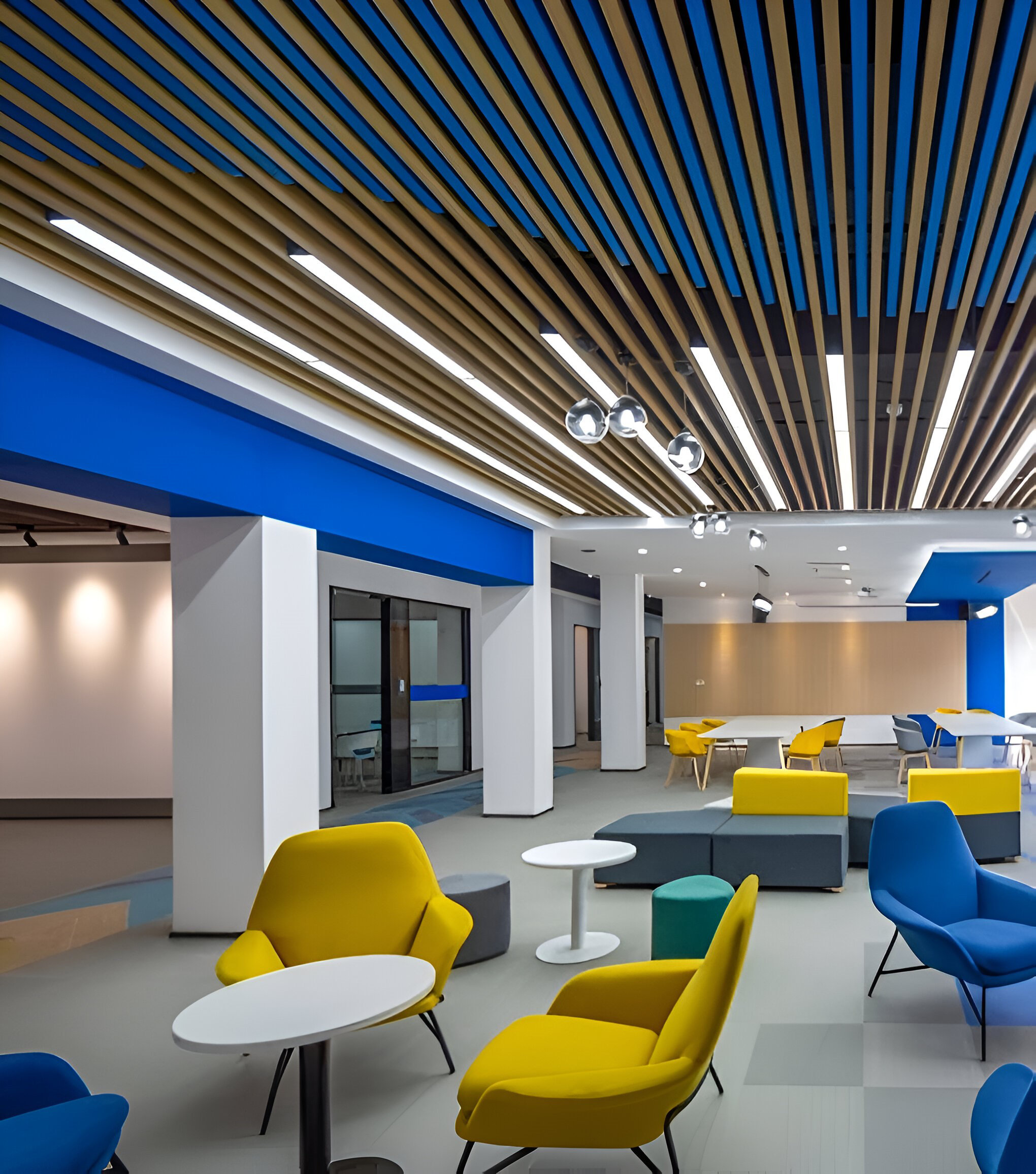 HONYA Lighting 5 Pack 4ft Led Wraparound 40w/0-10v Dimmable 3ccts ...