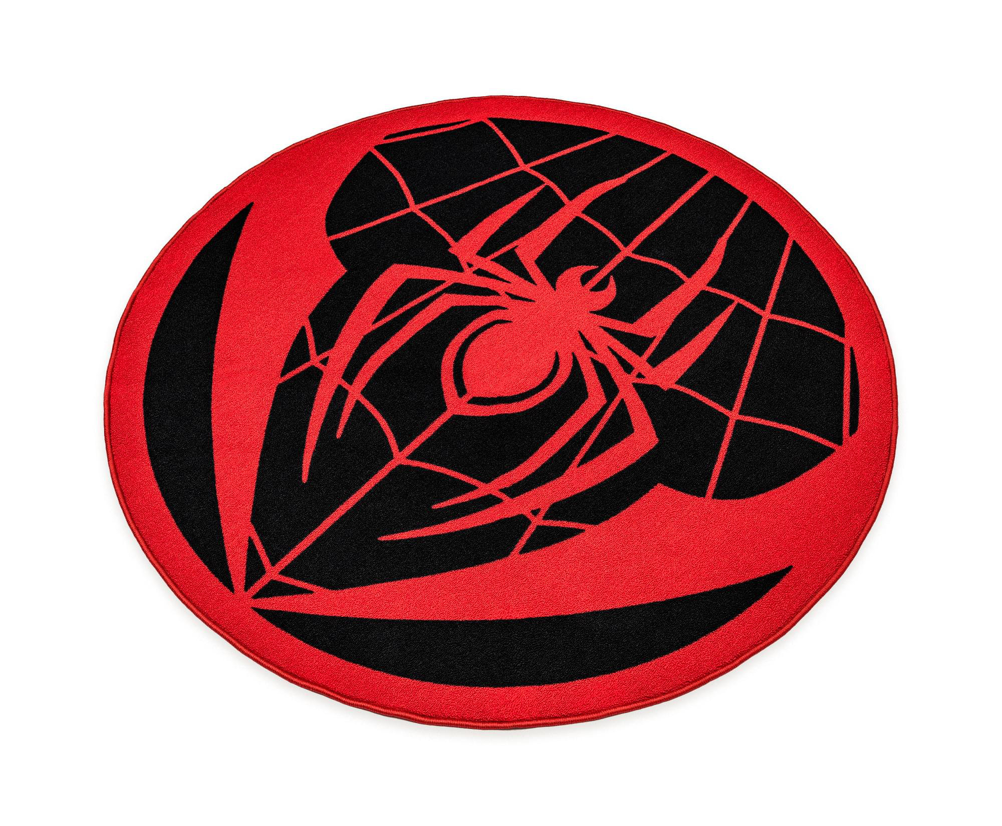 Ukonic Marvel Spider-man Miles Morales Chest Logo Round Printed Area ...