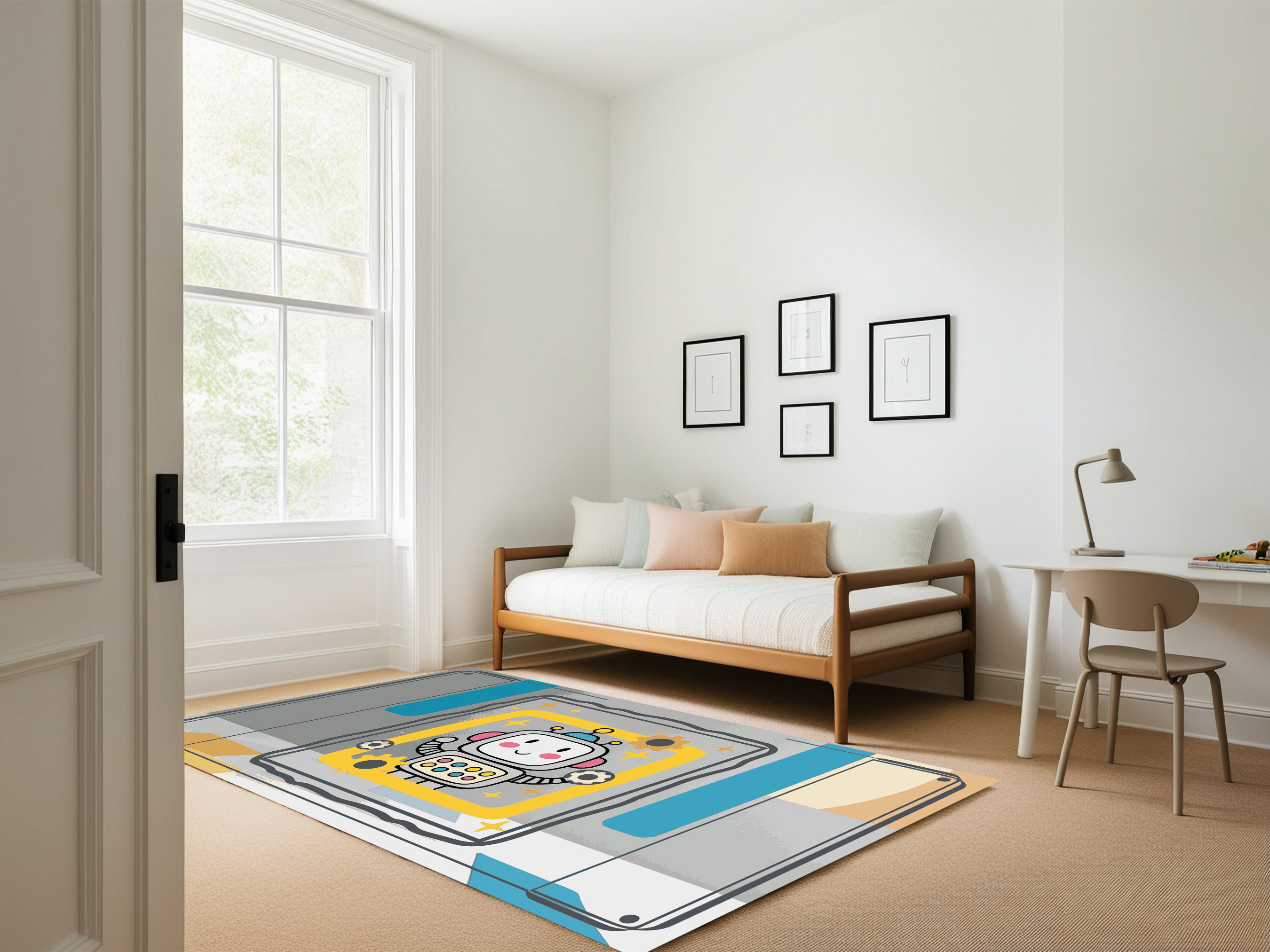 Ginza Six Space Planets Astronauts Kids Rug | Wayfair