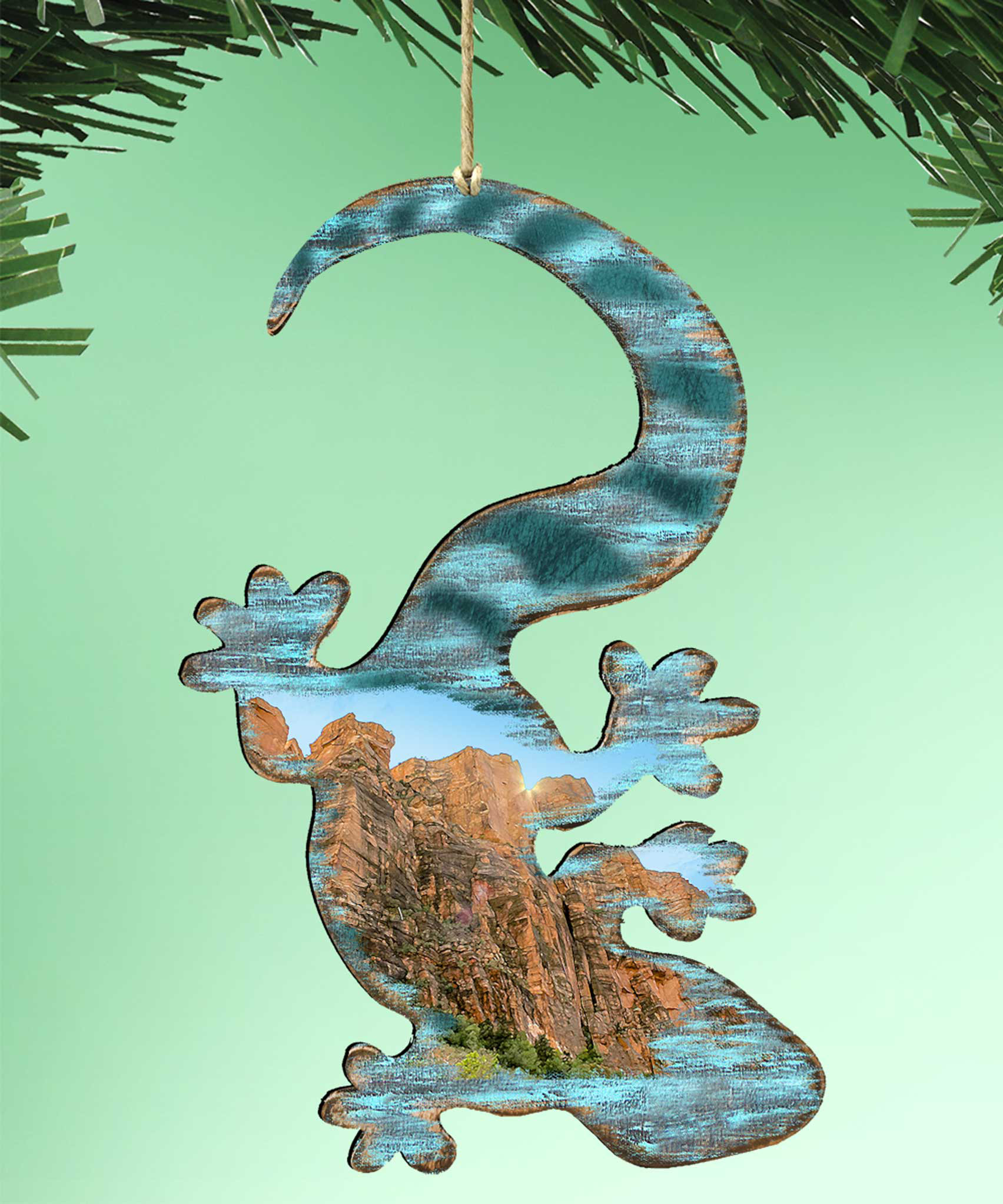 The Holiday Aisle® Tidaholm Geico Hanging Figurine Ornament | Wayfair