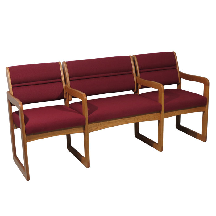 Symple Stuff Geraghty Vinyl Seat Tandem Seating | Wayfair