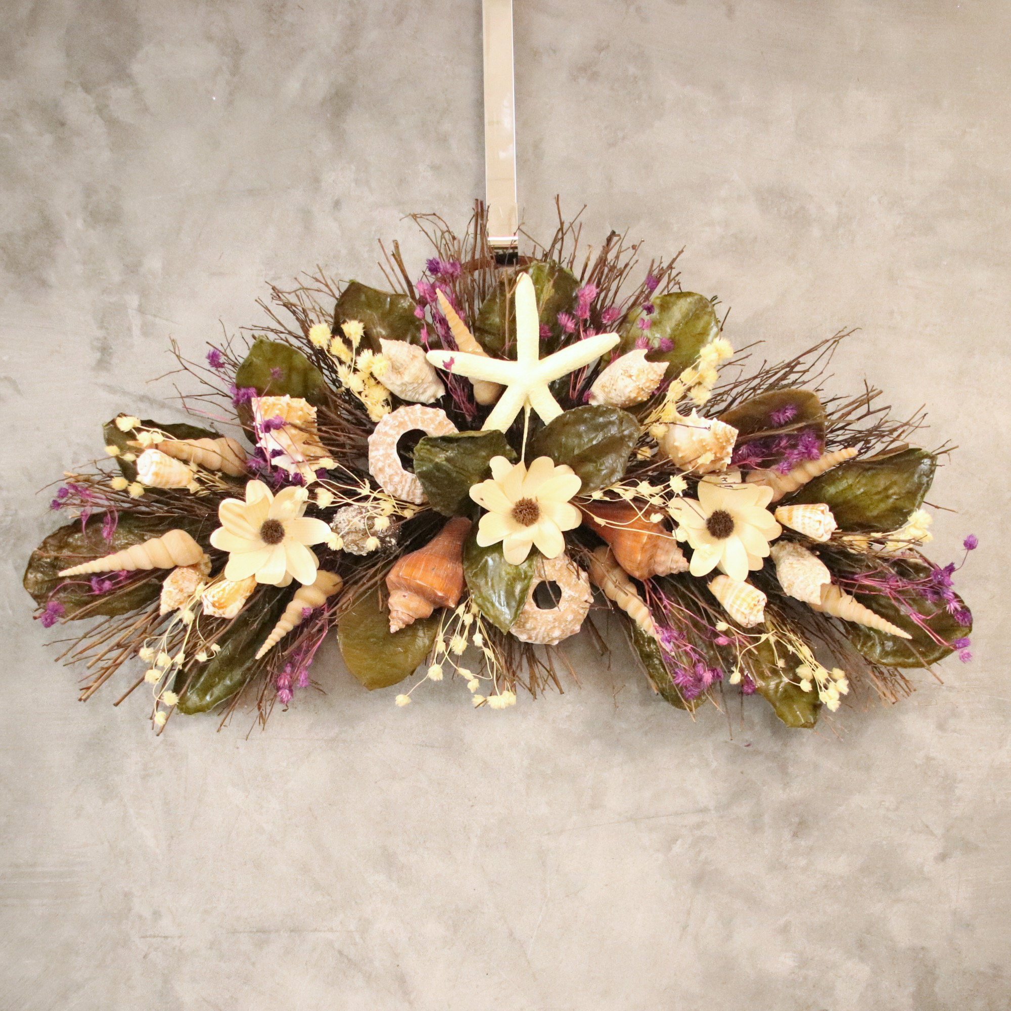 Primrue Seashell Accent Swag | Wayfair