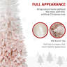 Ebern Designs 6' Tall Unlit Pencil Fir Artificial Christmas Tree With ...