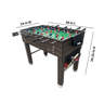 KICK Foosball Tables KICK Minotaur 48" 5-in-1 Multi-Game Table Combo ...
