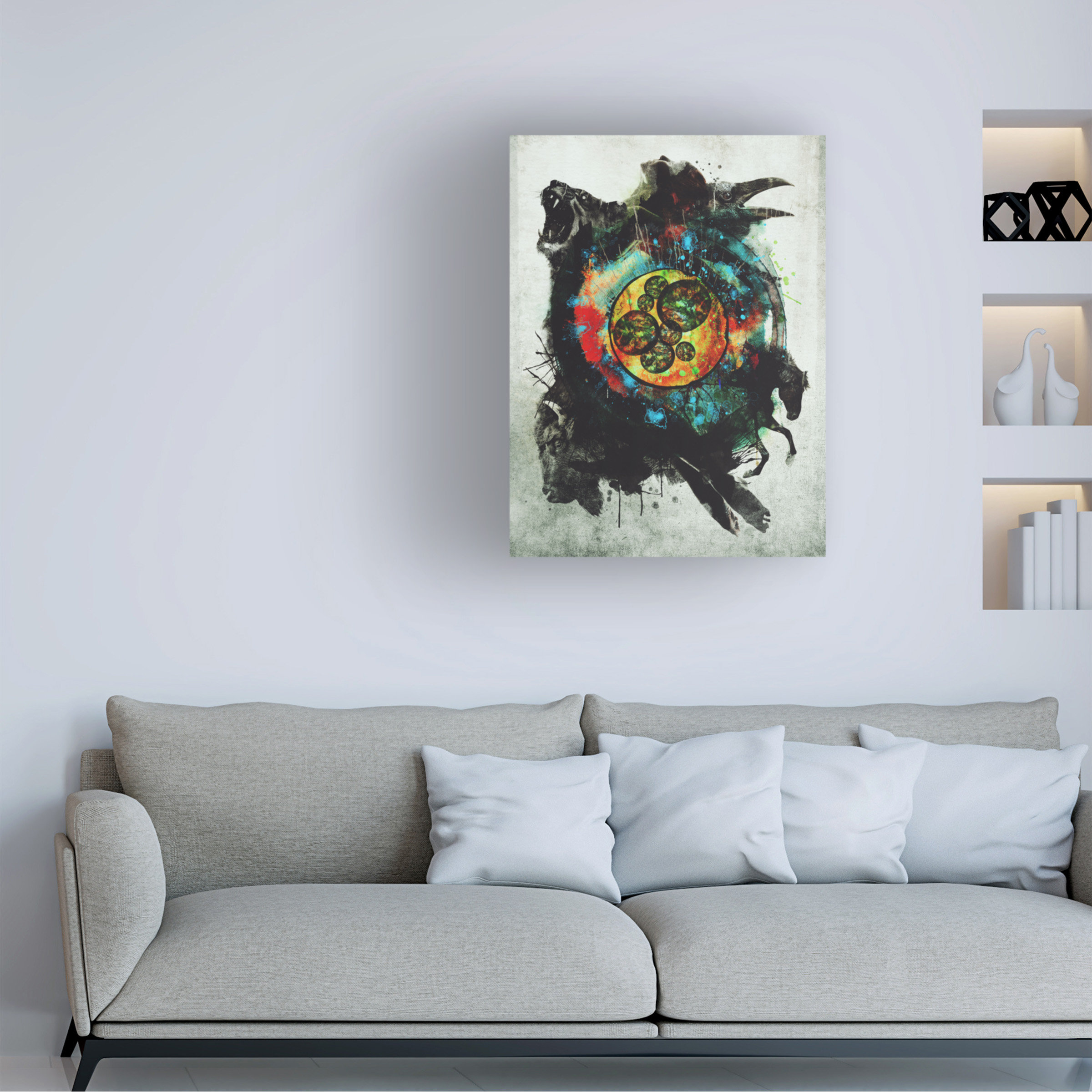 Winston Porter Barrett Biggers Animal Cell Canvas Art | Wayfair
