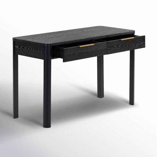 Joss & Main Tahani 2 Drawer Wood Desk & Reviews | Joss & Main