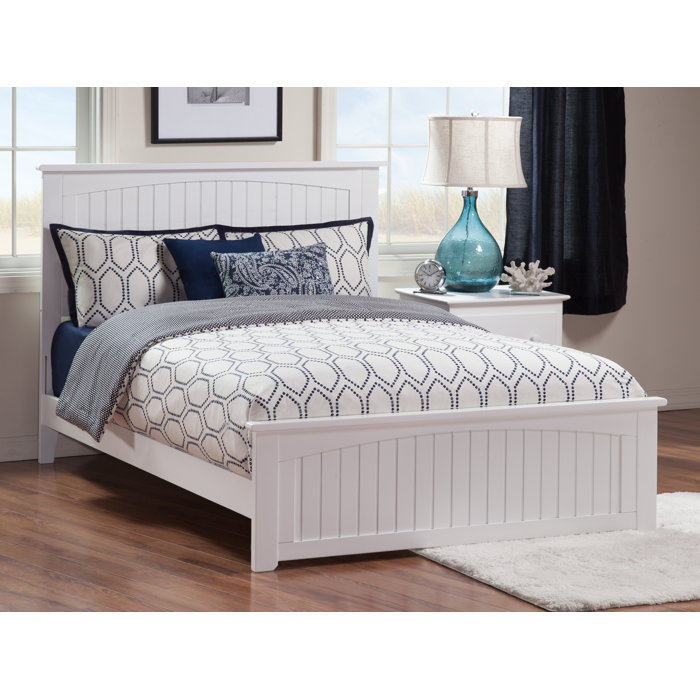 AFI Furnishings Nantucket Low Profile Solid Wood Platform Bed with ...
