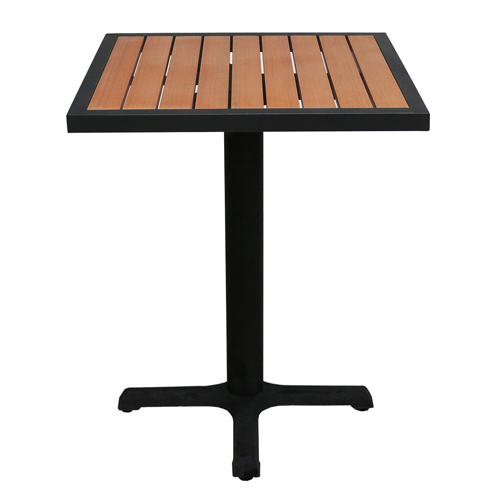 GAR Sienna Synthetic Table 24" Sq w/922 Black Base | Wayfair